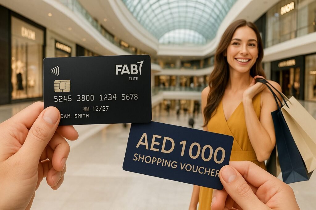 FAB Elite Credit Card – AED 1,000 Shopping Voucher +FYF